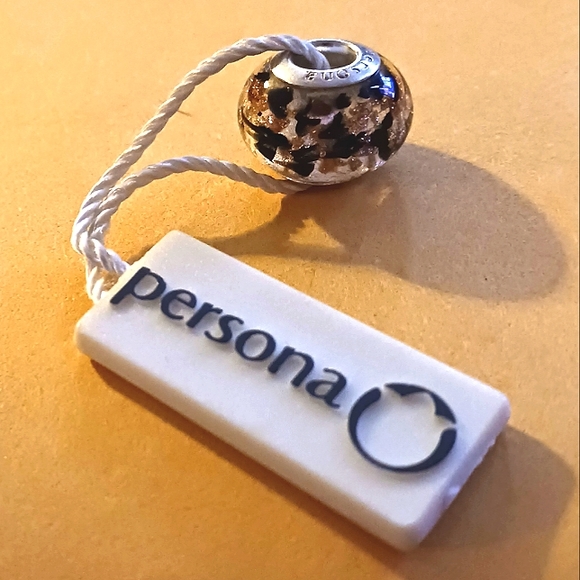 Persona | Jewelry | Persona Clear With Black And Bronzy Fleck In ...